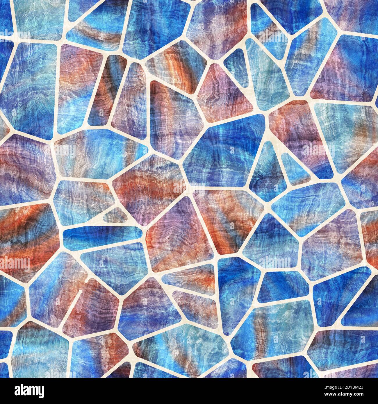 Seamless geo tile shape collage surface pattern Stock Photo - Alamy