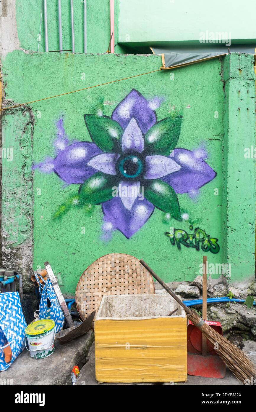 Street art in Metro Manila, Philippines Stock Photo - Alamy