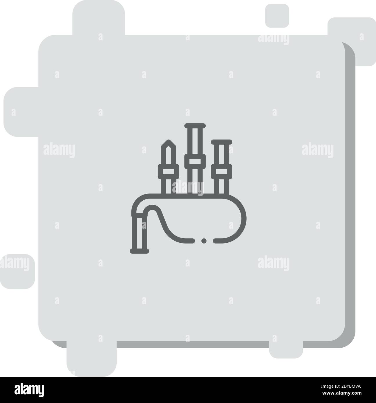 Bagpipes Vector Icon Modern Simple Vector Illustration Stock Vector Image And Art Alamy