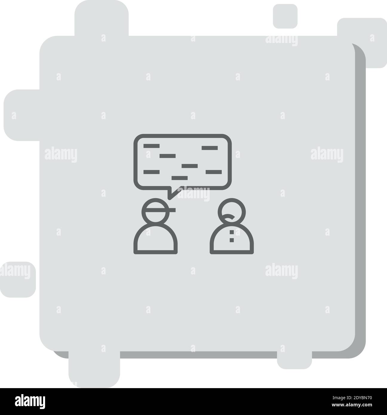 negative vector icon modern simple vector illustration Stock Vector ...