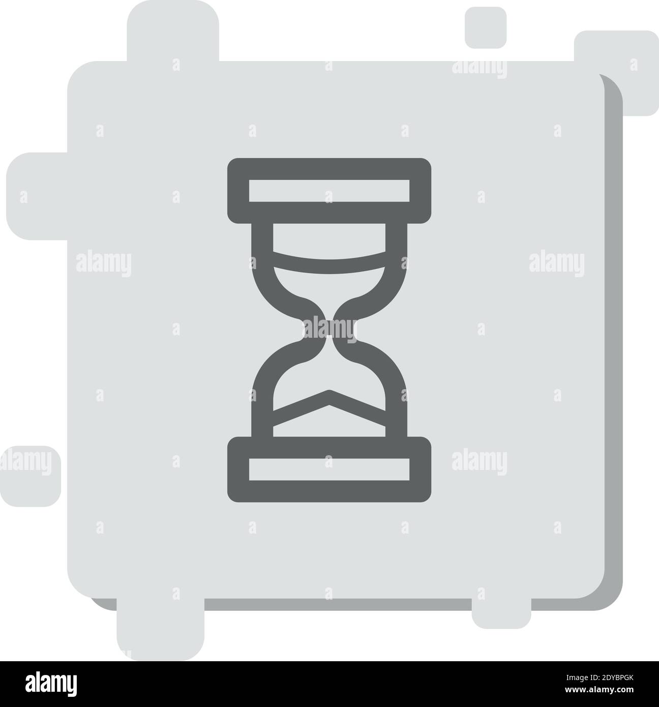 hourglass vector icon modern simple vector illustration Stock Vector ...