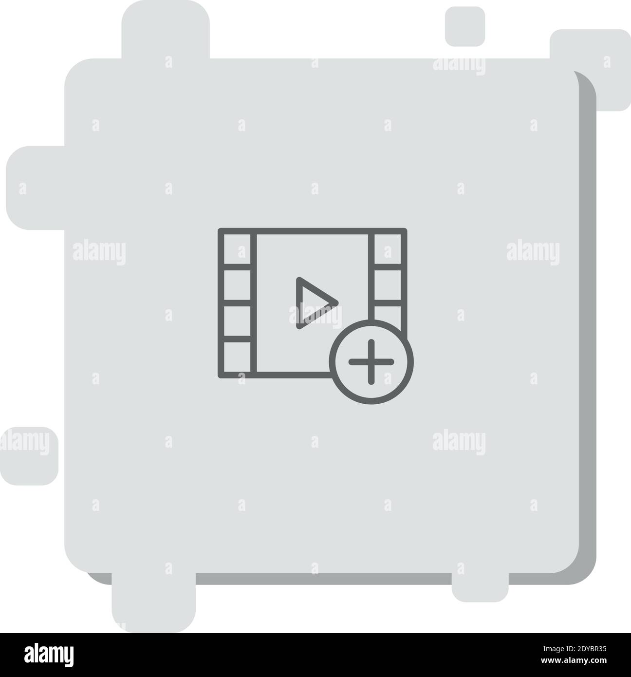 video player vector icon modern simple vector illustration Stock Vector ...