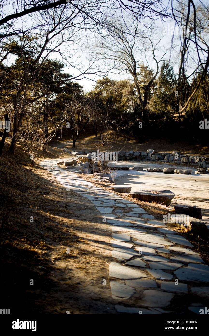 Summer Palace road Stock Photo - Alamy