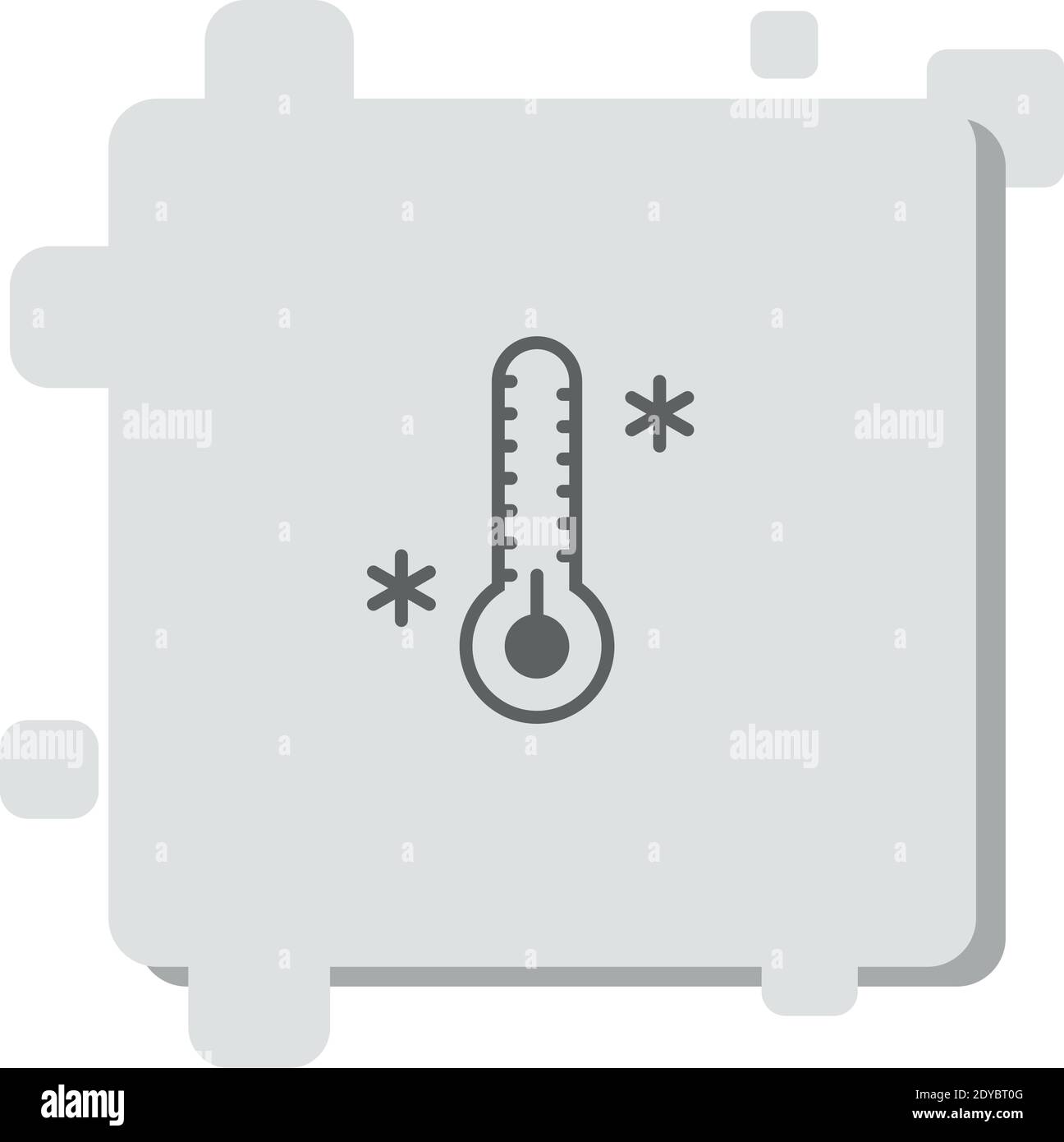 temperature vector icon modern simple vector illustration Stock Vector ...