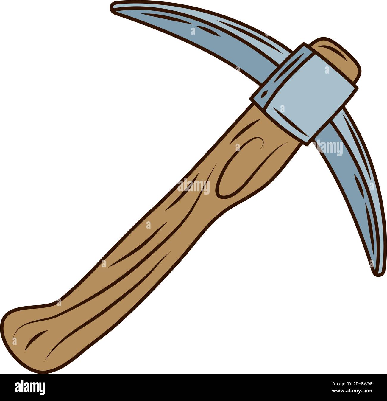 pick tool line and fill style icon vector illustration design Stock ...