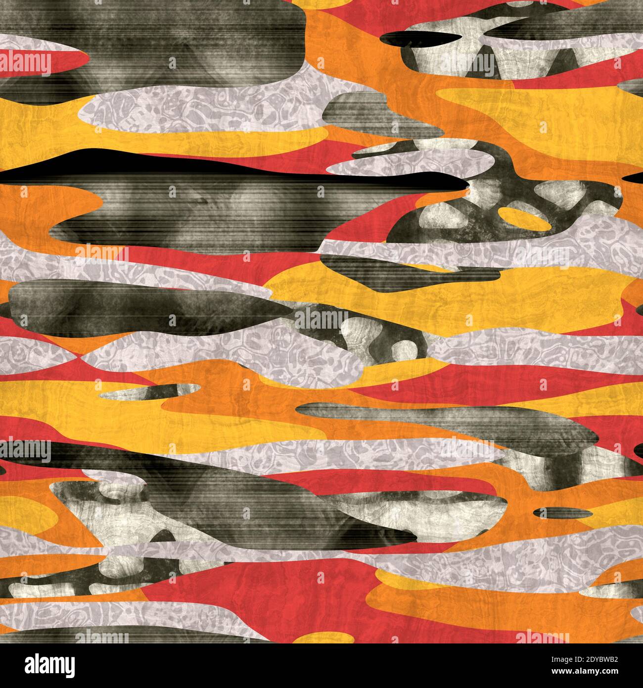 Seamless collage in camo shapes vivid montage Stock Photo - Alamy