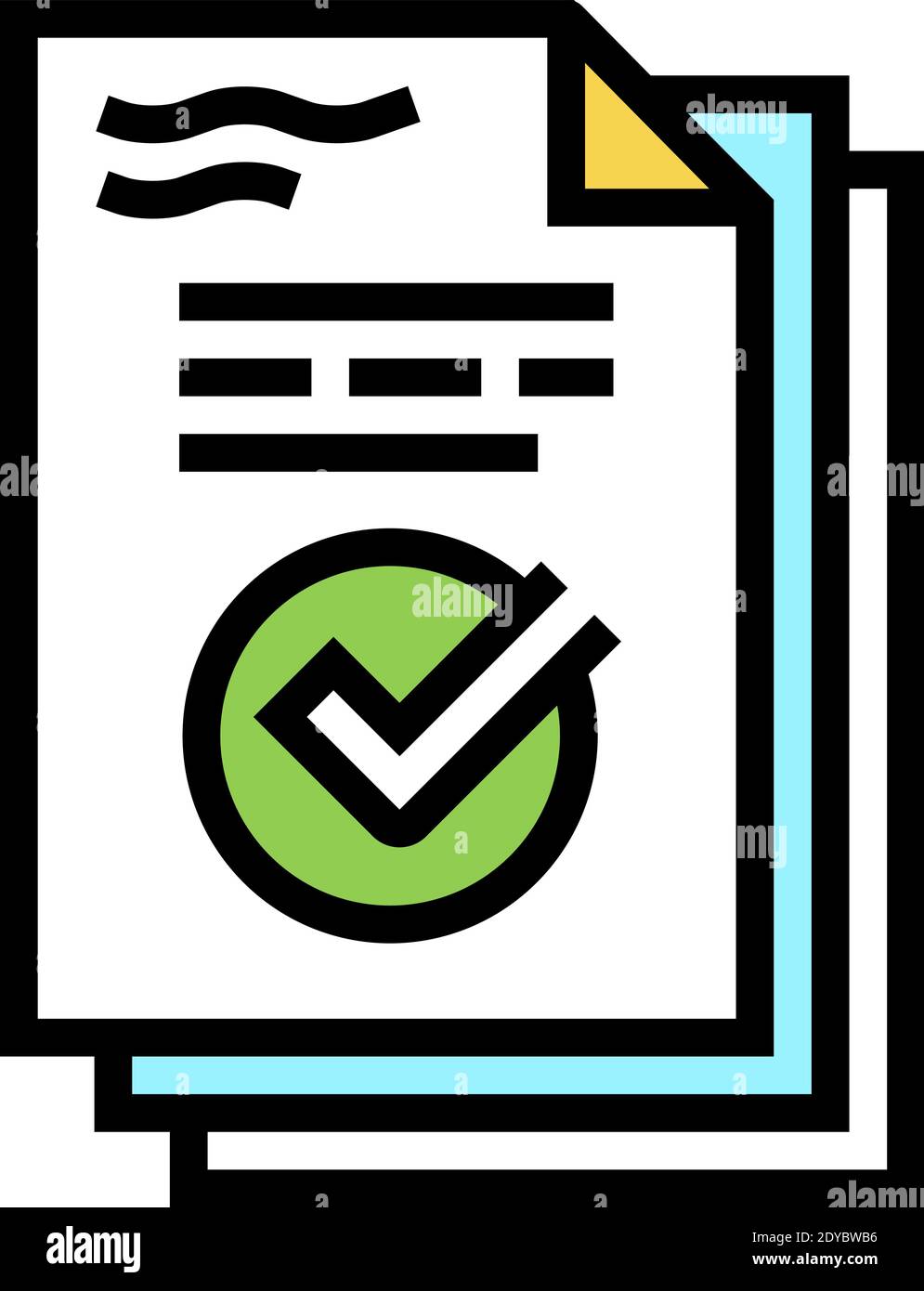 Annual report file color Stock Vector Images - Alamy