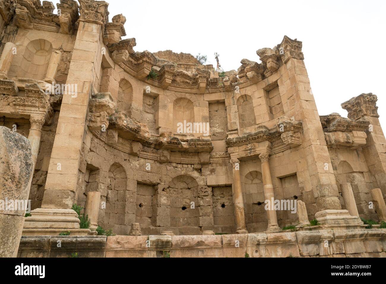Nymphaeum, Jerash, Jordan Stock Photo - Alamy