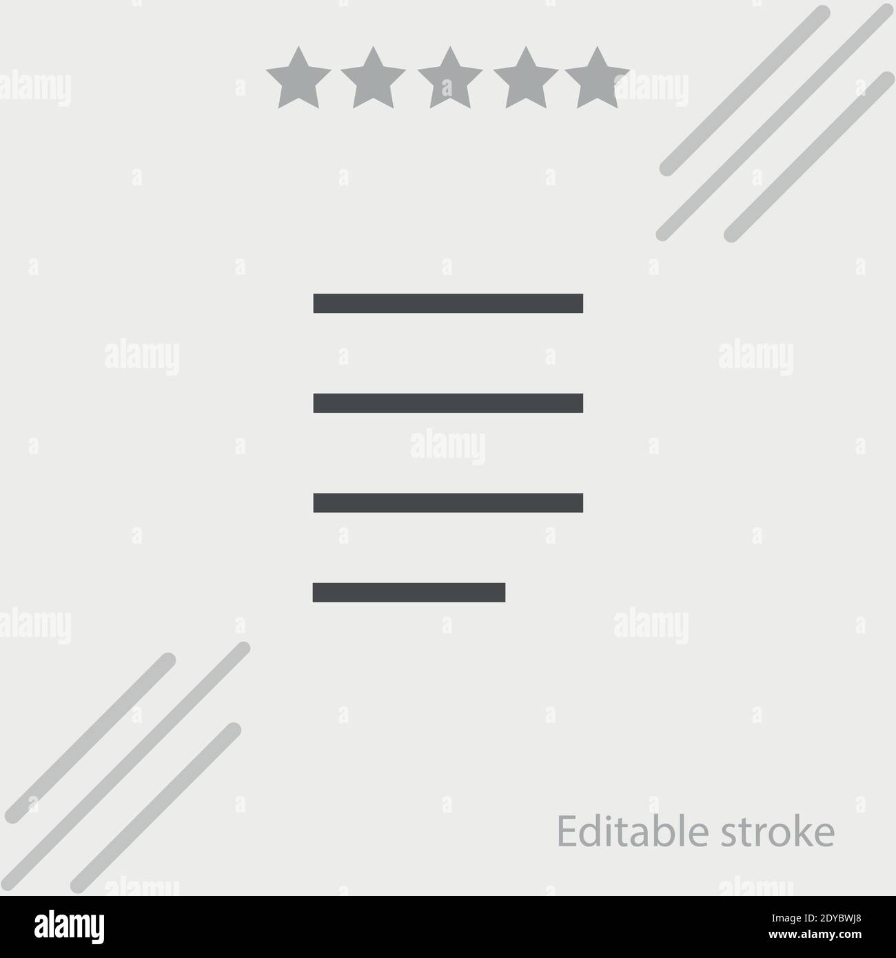 align vector icon modern simple vector illustration Stock Vector Image ...