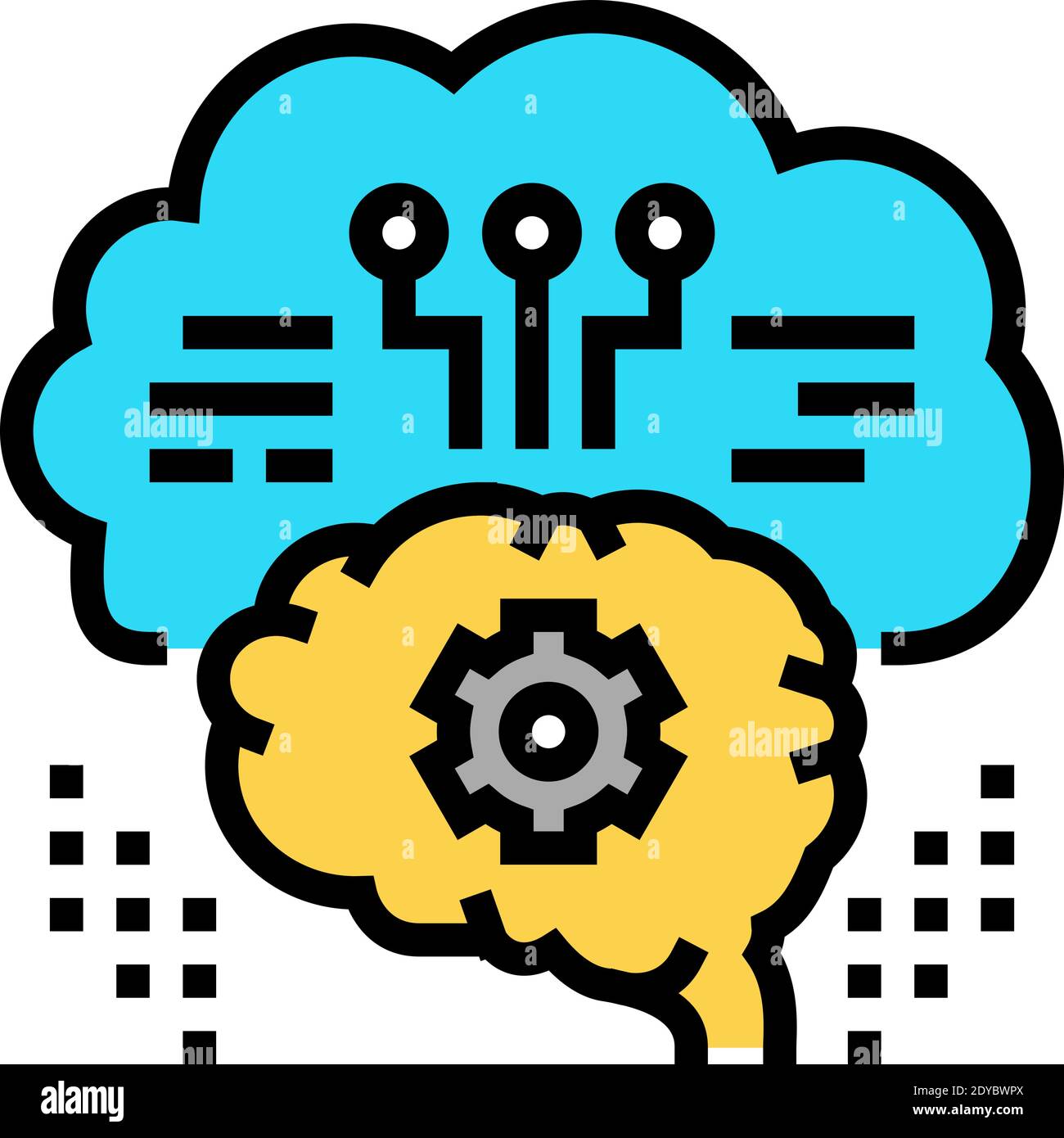 Monitoring thinking Cut Out Stock Images & Pictures - Alamy