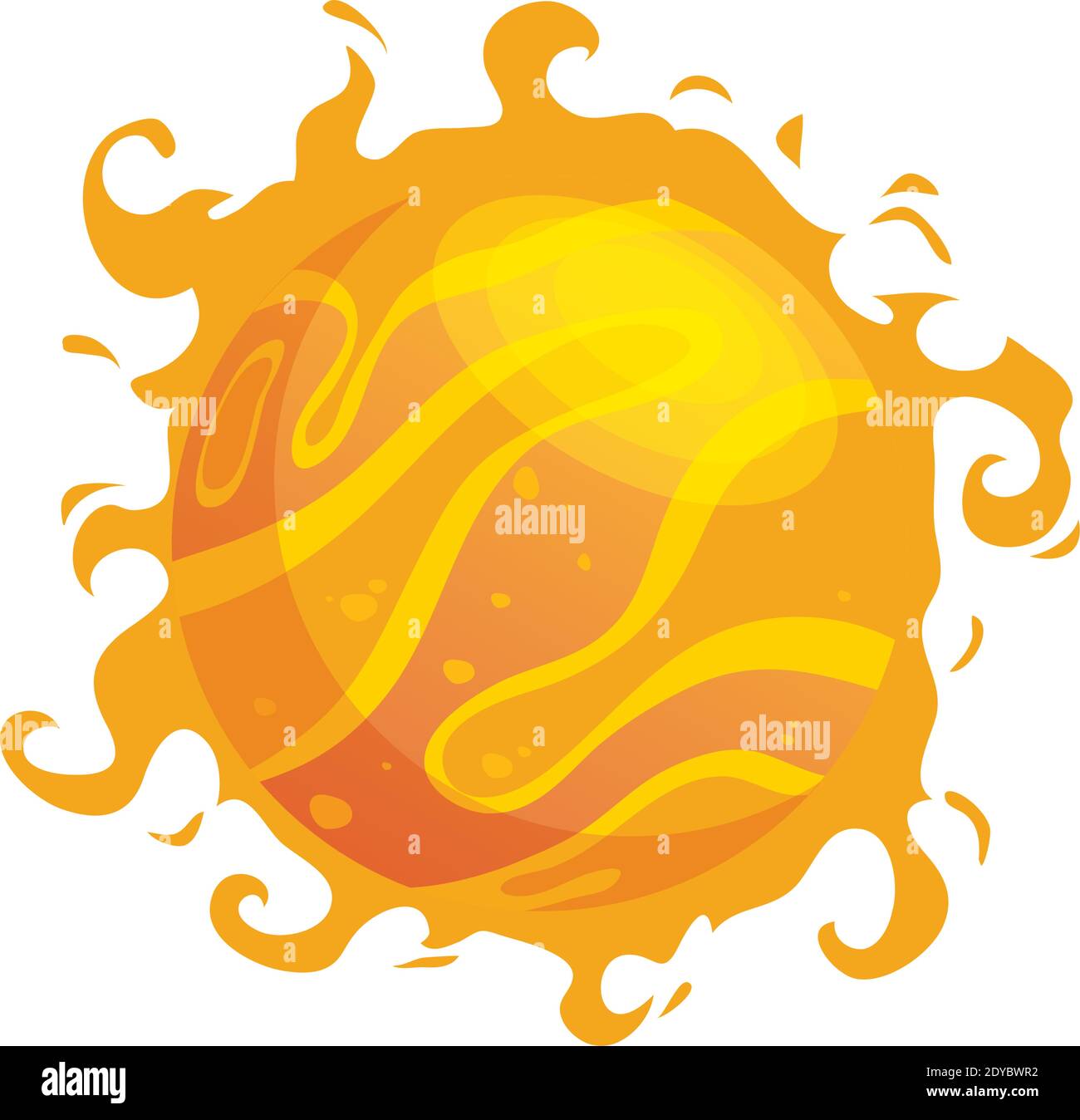 Solar cosmic rays Stock Vector Images - Alamy