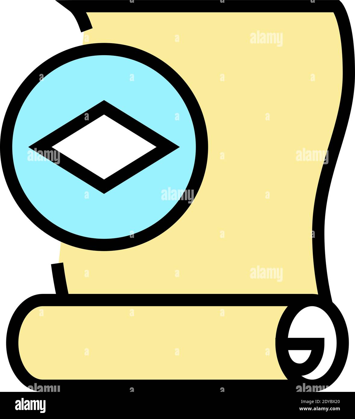 paper wallpaper color icon vector illustration Stock Vector Image & Art ...