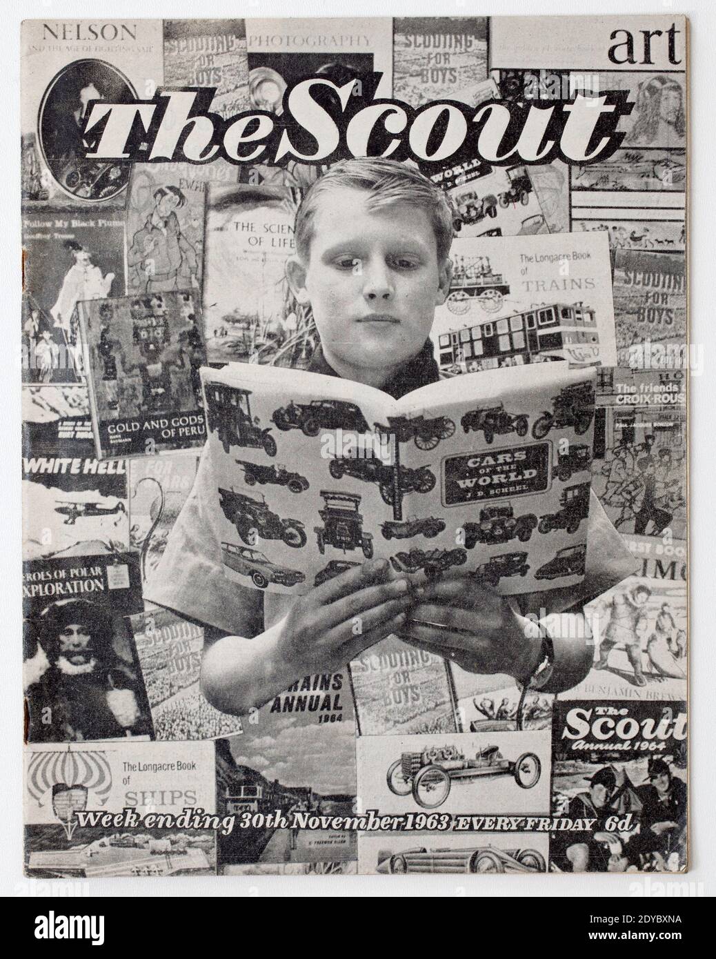 THE SCOUT - 1960s Boy Scouts Magazine Stock Photo - Alamy