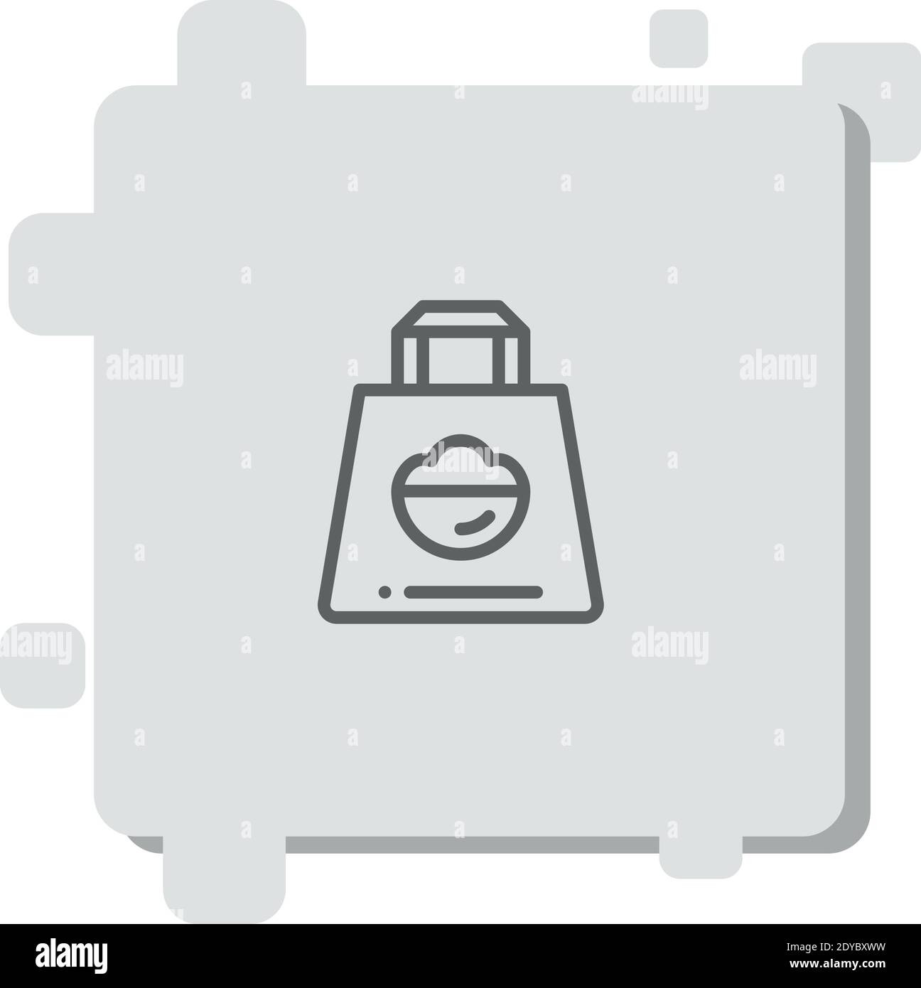 paper bag vector icon Stock Vector Image & Art - Alamy