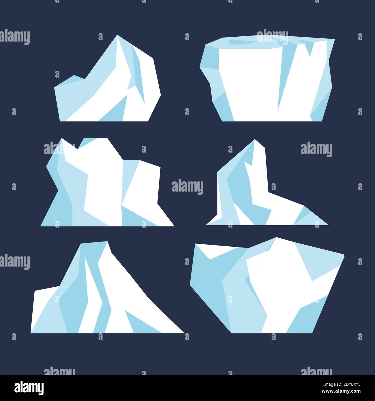 Iceberg underwater due to ice set isolated. Antarctic polar iceberg ... Iceberg underwater due to ice set isolated. Antarctic polar iceberg ...