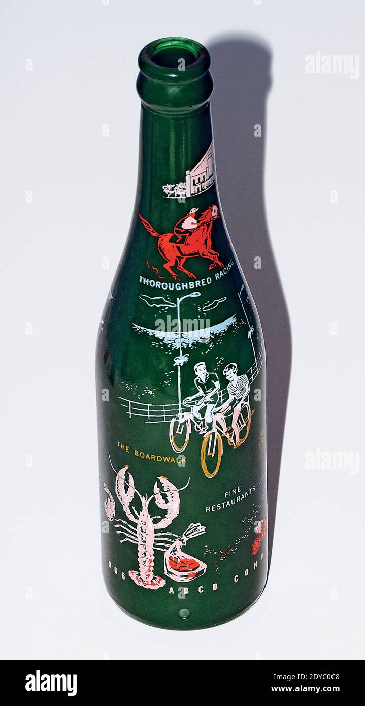 Atlantic City Bottle 1966 ABCB Convention Stock Photo - Alamy