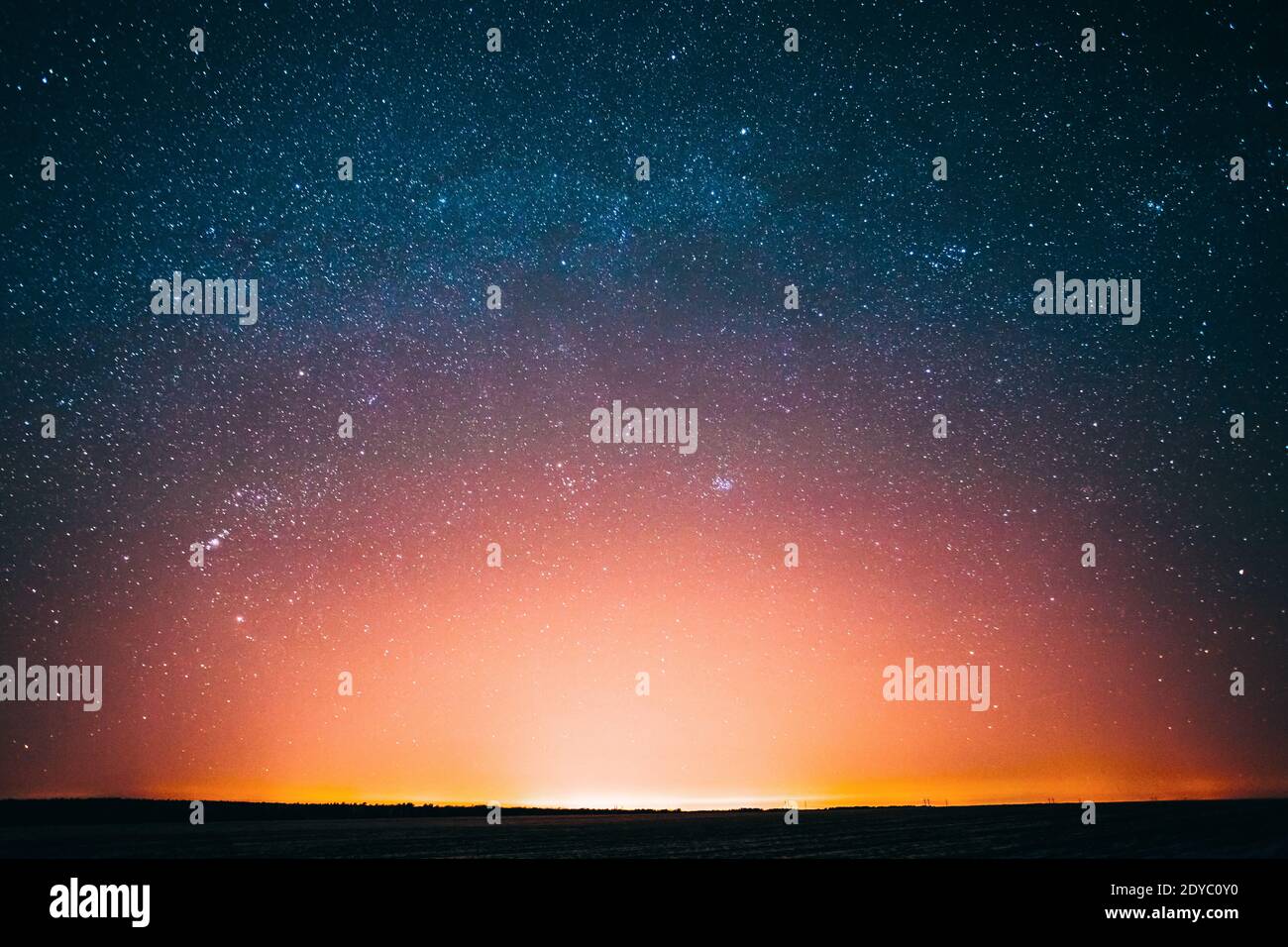 Beautiful Night Sky Background