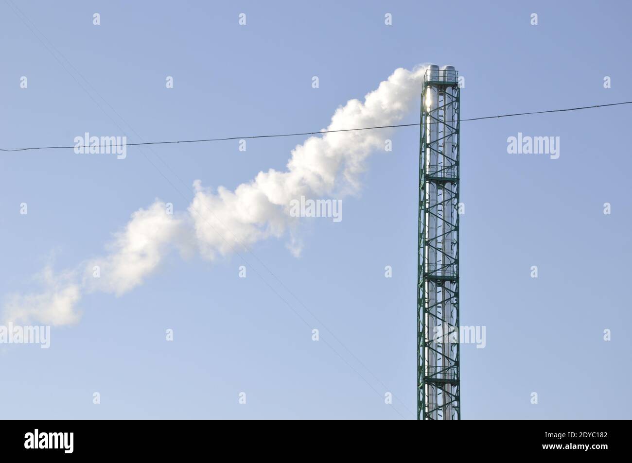 The pipe from which steam, smoke comes out. High quality photo Stock ...