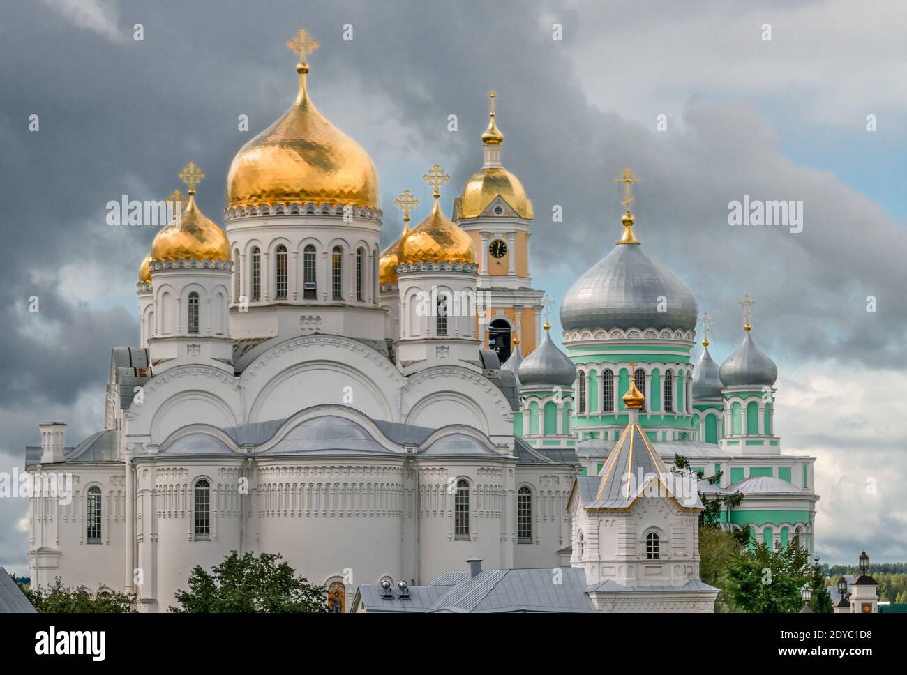 Transfiguration Cathedral in the Seraphim-Diveyevo Convent, one of the ...
