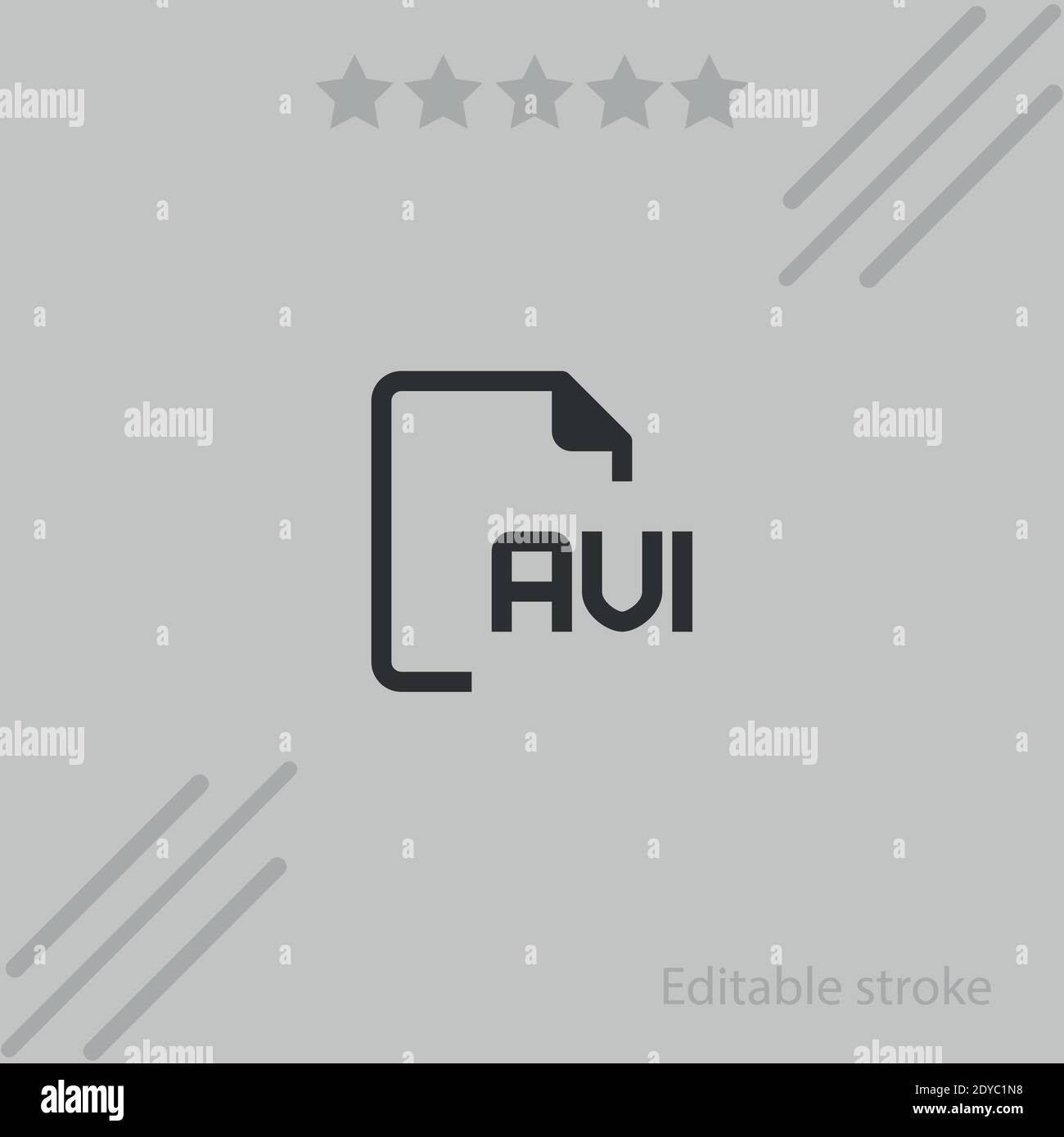 files vector icon modern simple vector illustration Stock Vector Image ...