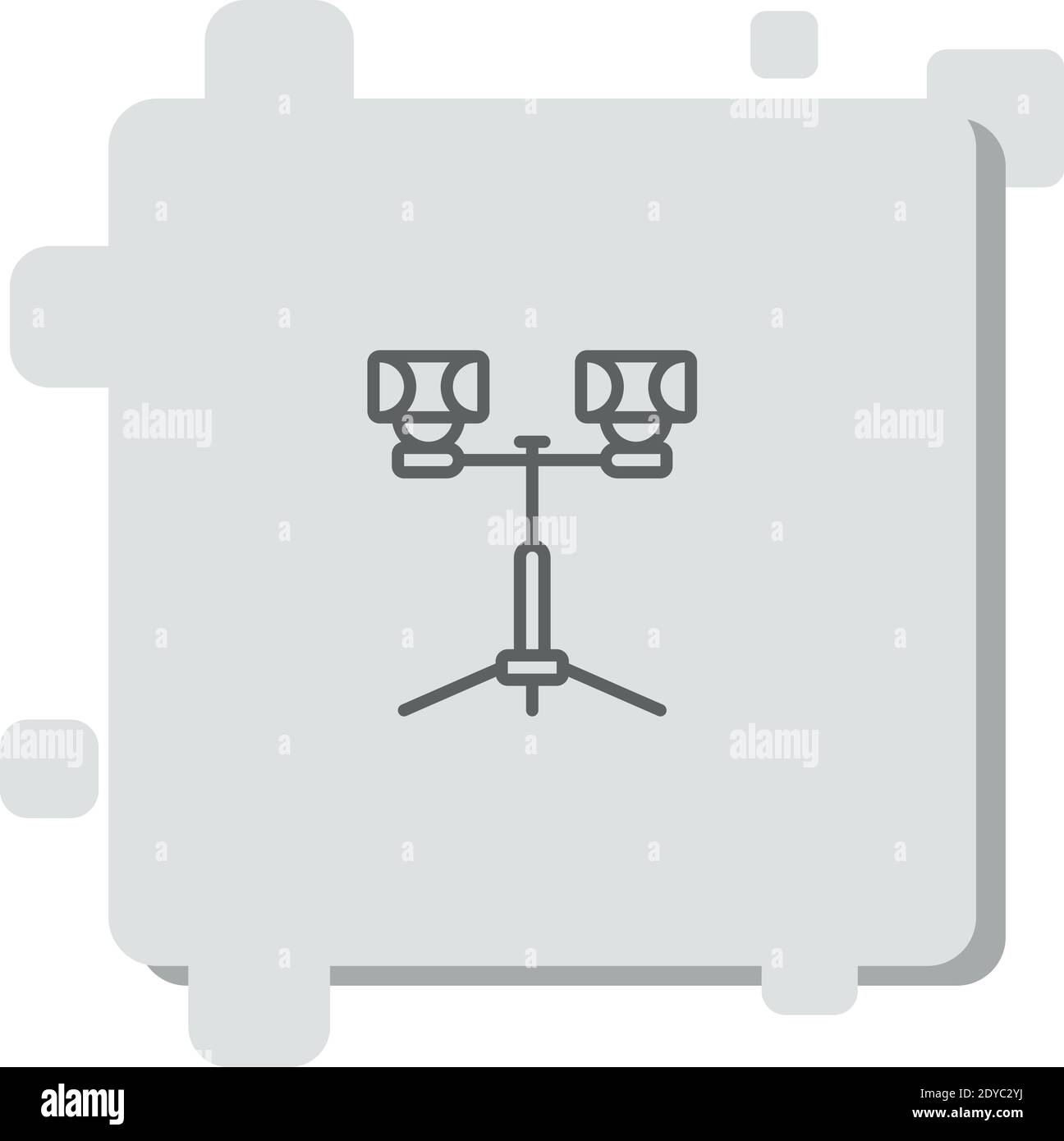 lights vector icon modern simple vector illustration Stock Vector Image ...