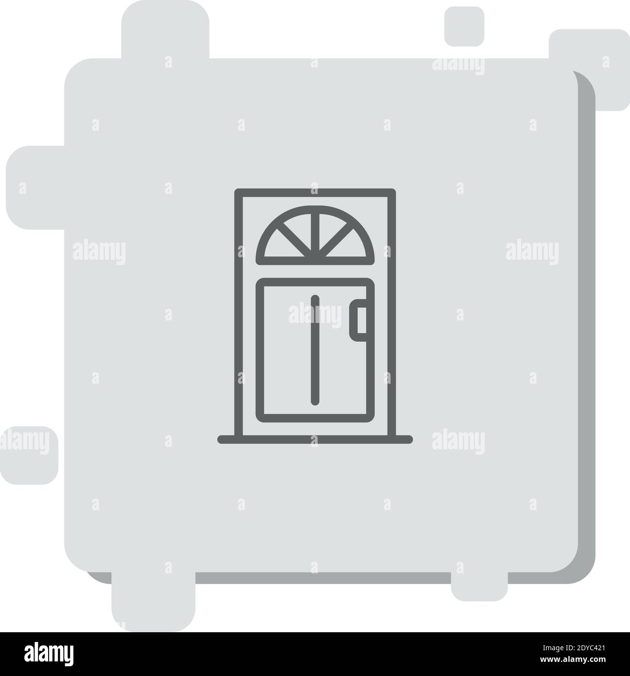 door vector icon modern simple vector illustration Stock Vector Image ...