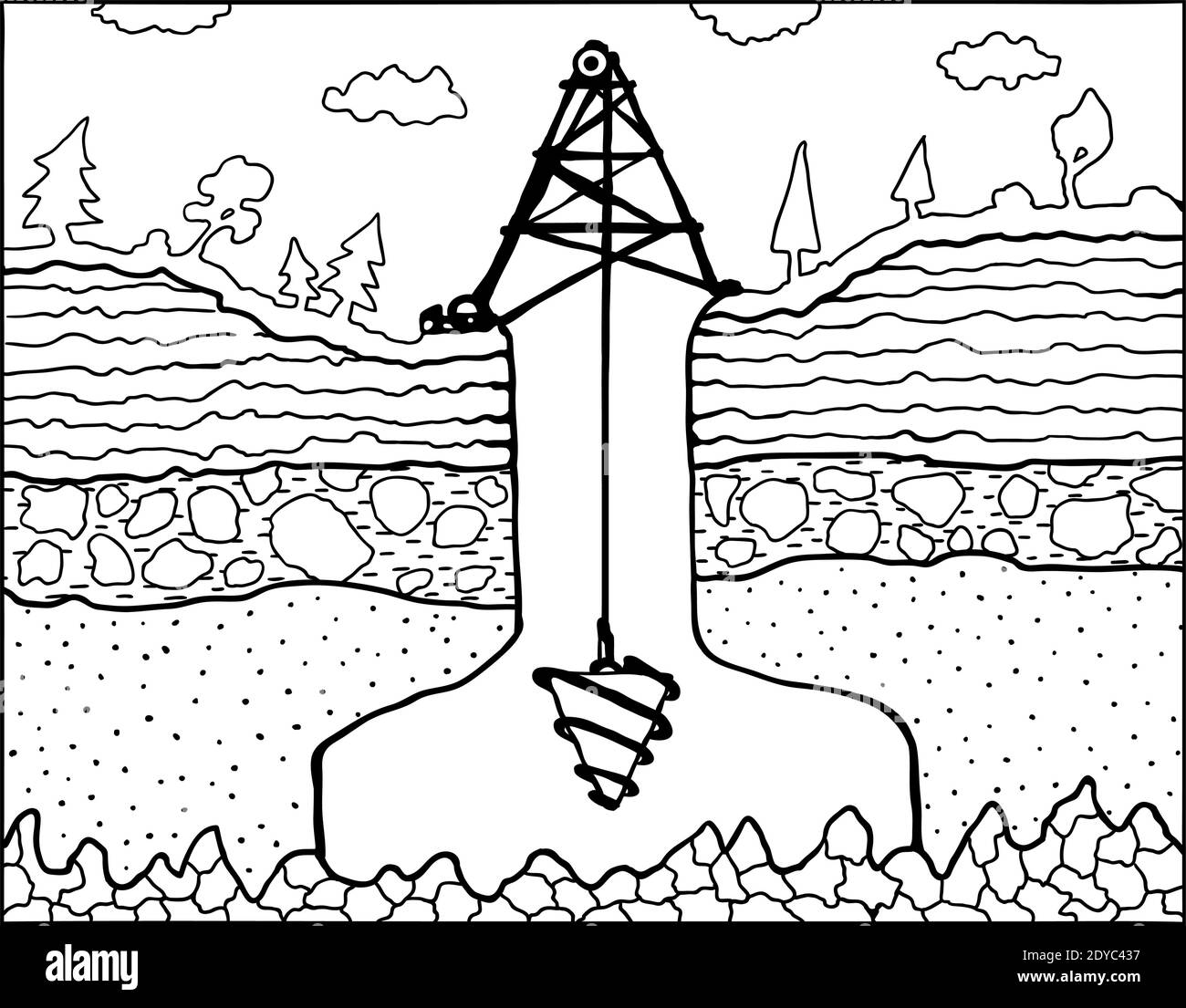 Deep Drilling High Resolution Stock Photography and Images - Alamy