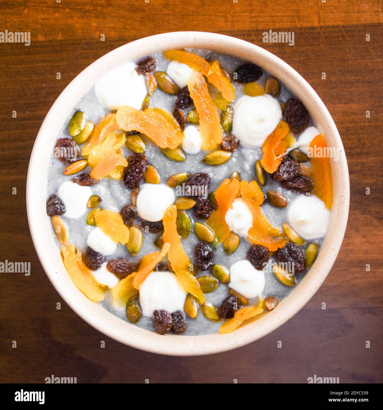 Blue Corn Mush Stock Photo - Alamy