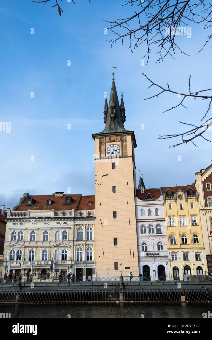 Ilustration of Prague, capital of the Czech Republic. Ilustration de ...