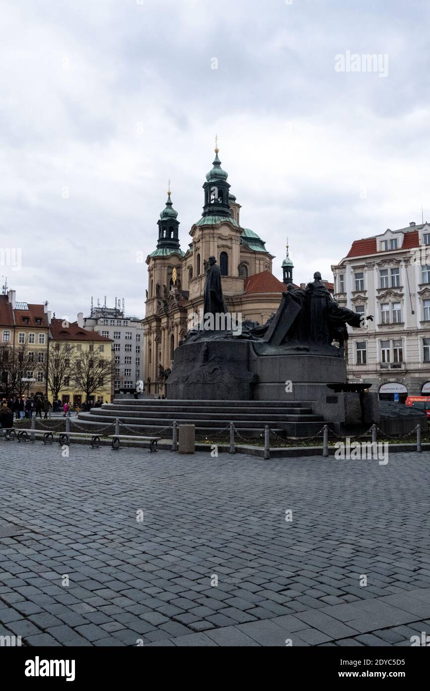 Ilustration of Prague, capital of the Czech Republic. Ilustration de ...