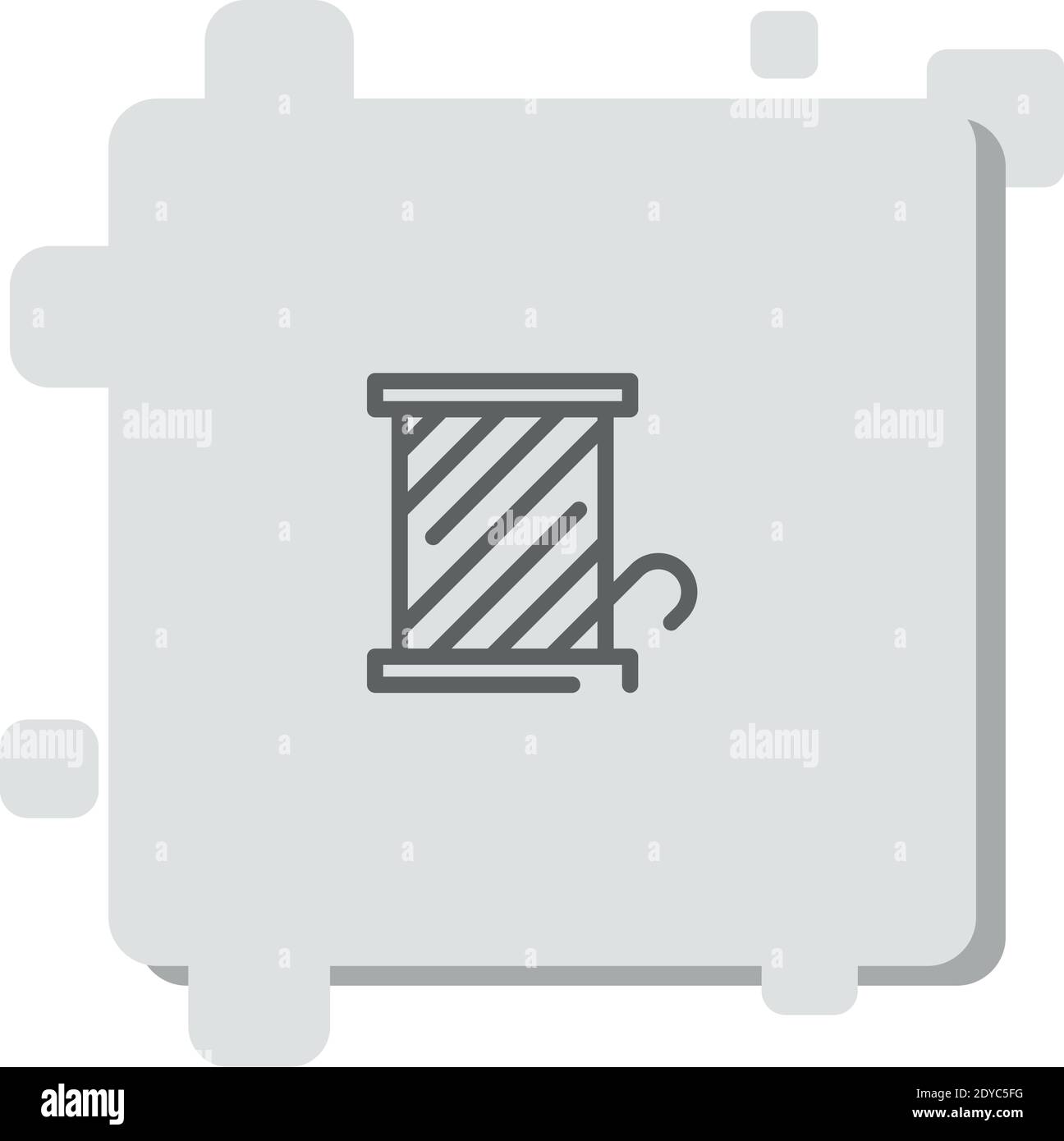 Steel bar installation Stock Vector Images - Alamy