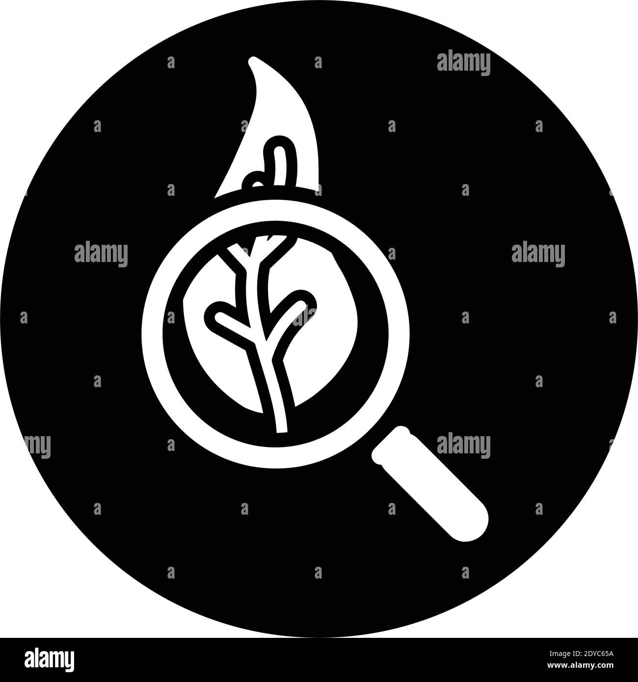 Fully green nature Stock Vector Images - Alamy