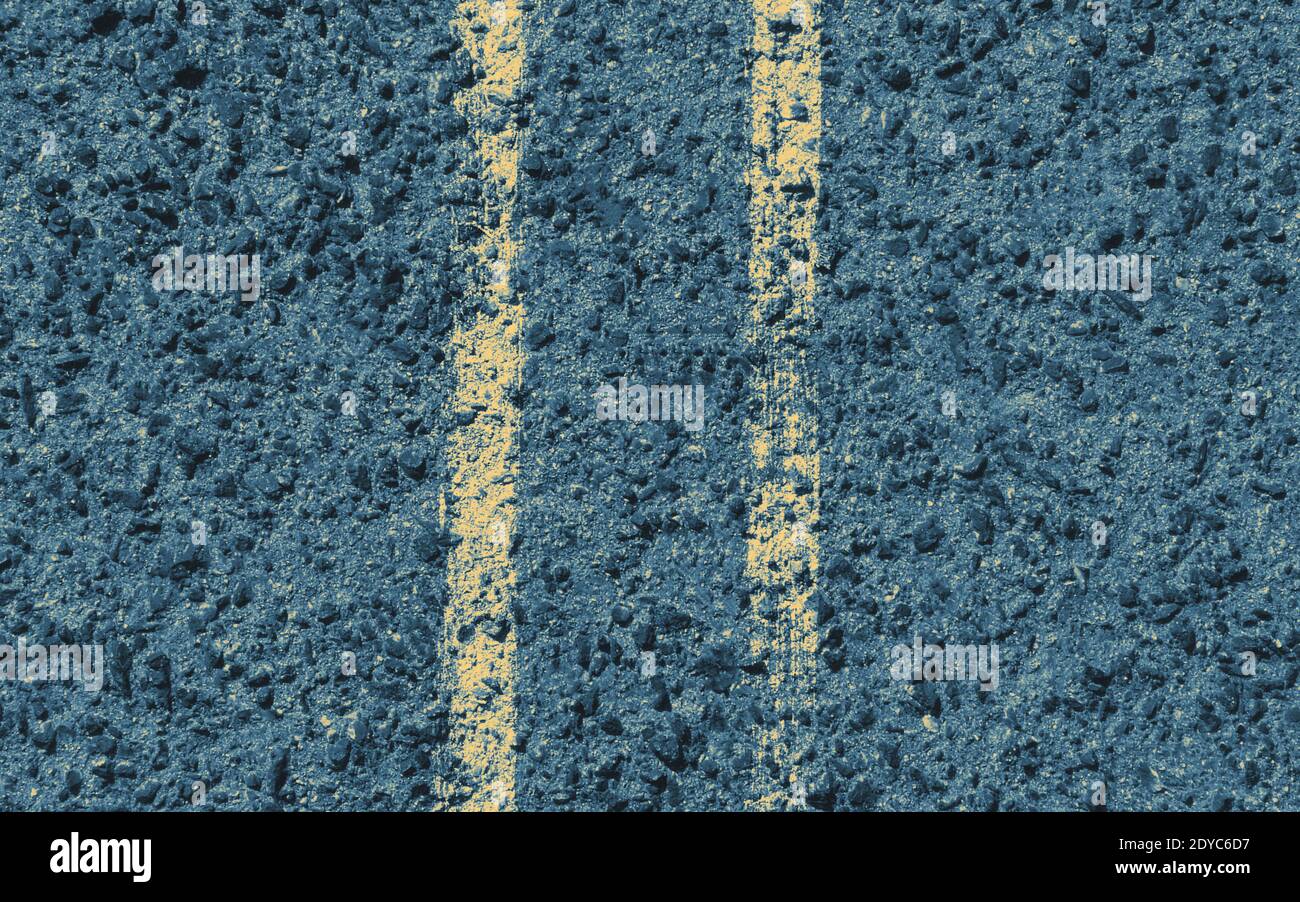 Asphalt road texture yellow stripe hi-res stock photography and images ...