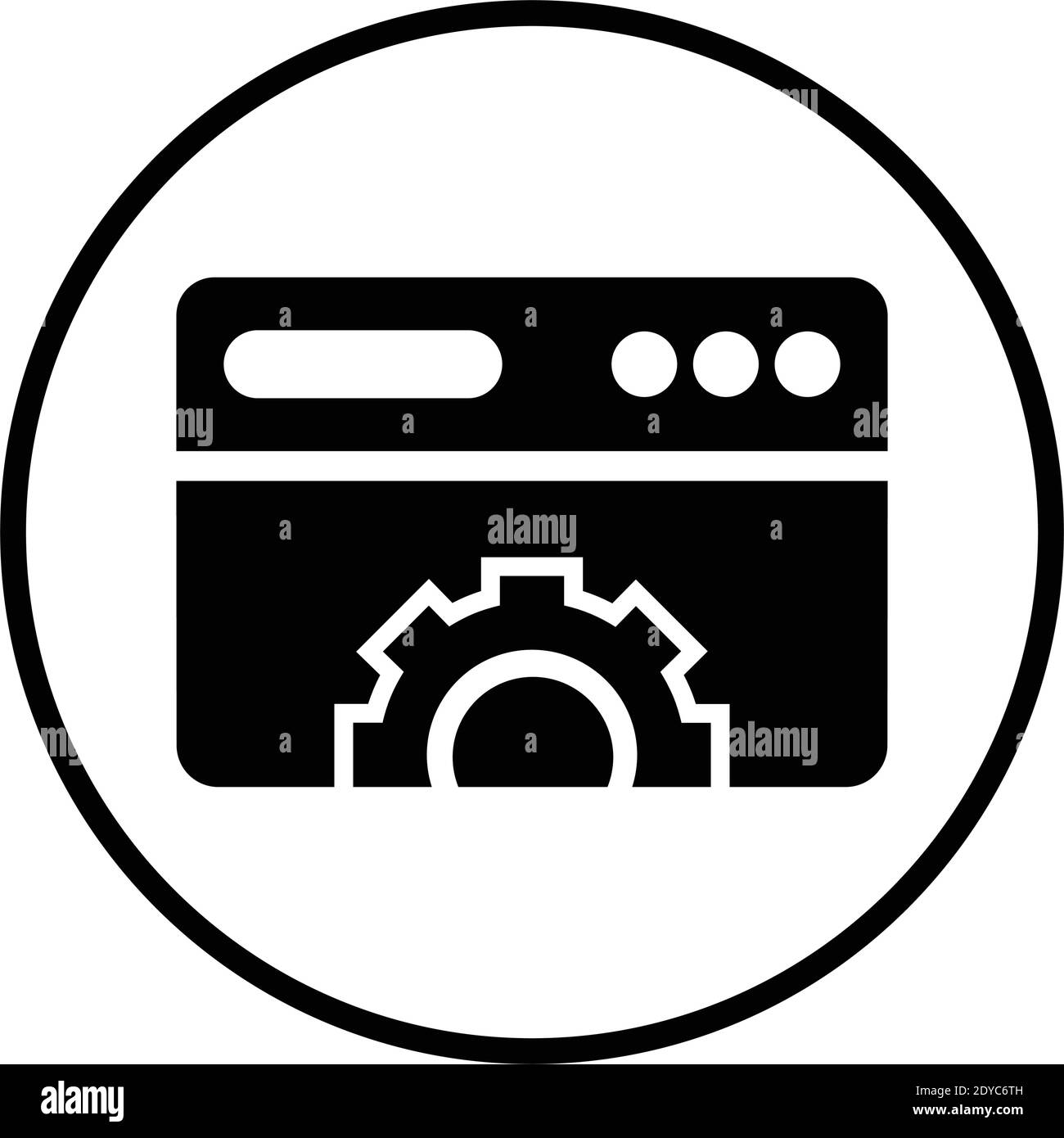 Fully editable vector icon use in designing and developing websites ...