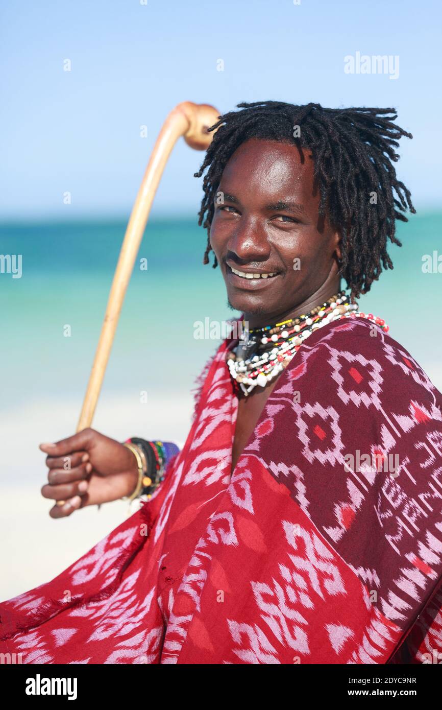 Tanzanian tribesman hi-res stock photography and images - Alamy