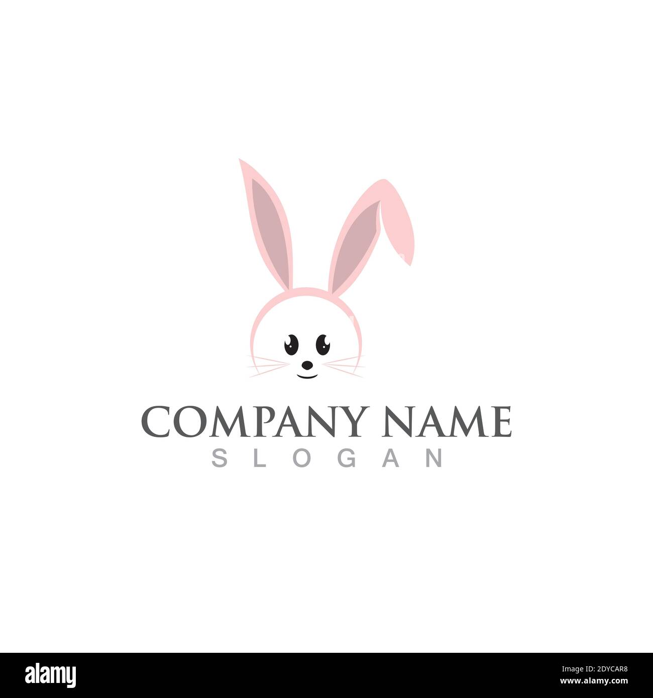 Rabbit logo and symbol vector icon Stock Vector Image & Art - Alamy
