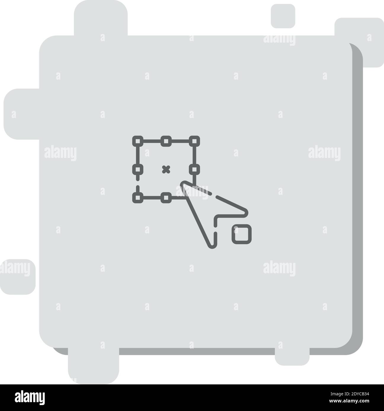 resize vector icon modern simple vector illustration Stock Vector Image ...