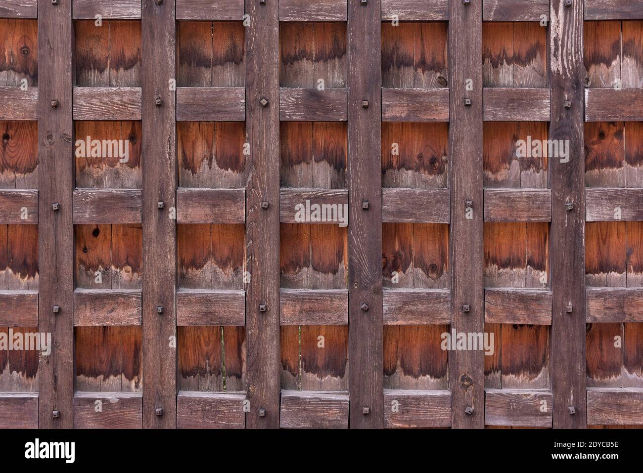 Wooden gate. Abstract wood background. Vintage wood surface Stock Photo ...