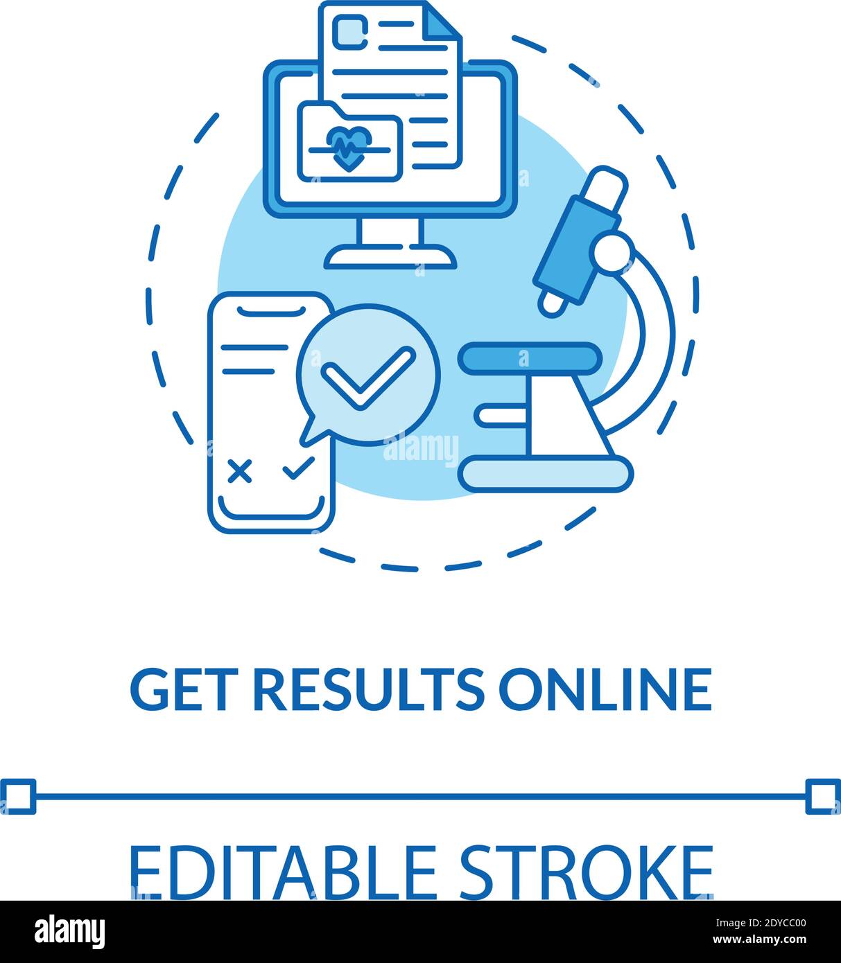 Laboratory results Cut Out Stock Images & Pictures - Alamy