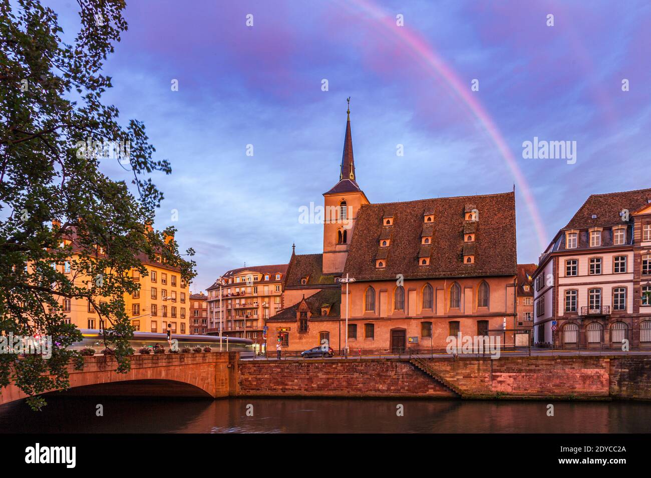 St. Nicholas Church in Strasbourg, France Stock Photo - Alamy