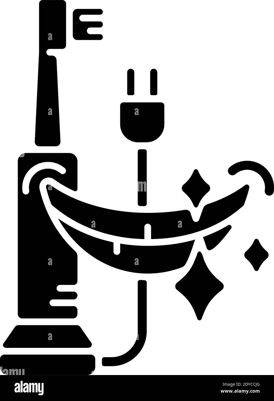 Flat style black electric Black and White Stock Photos & Images - Alamy