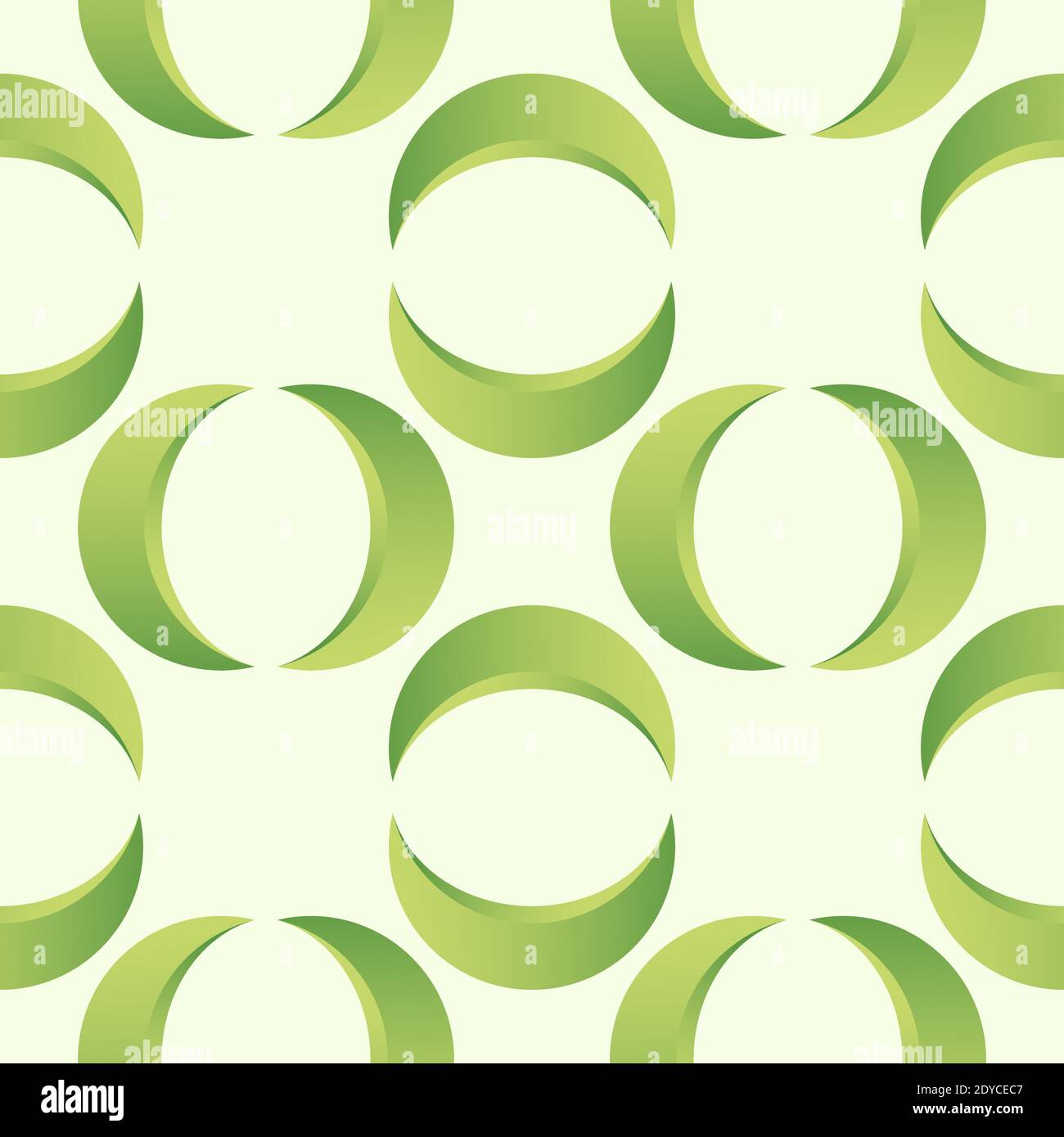 Abstract seamless pattern made of crescents. Abstract design elements ...