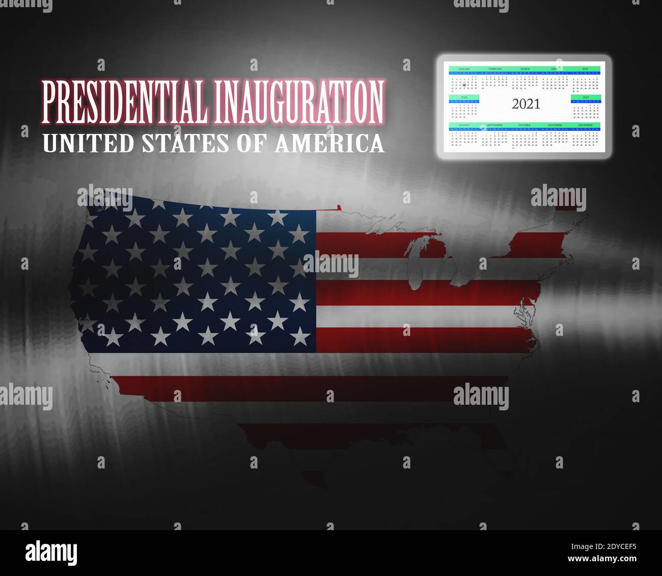 Presidential Inauguration, United States of America, Calendar - January ...