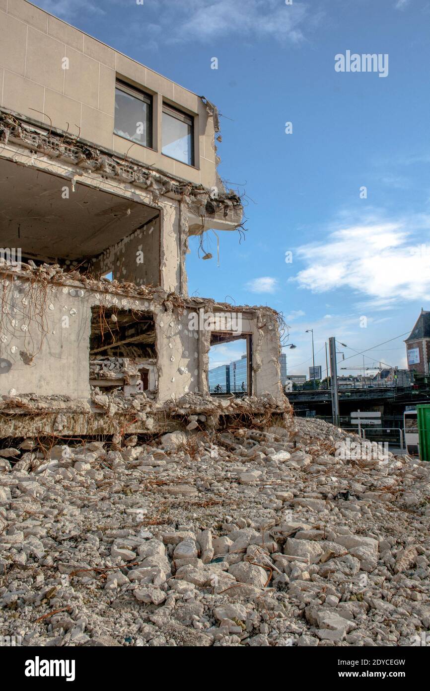 Rennes city. Illustrations of the city of Rennes. Ville de Rennes ...