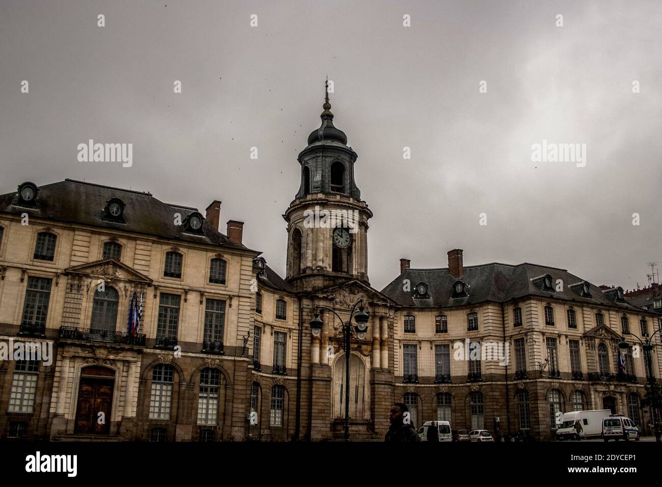 Rennes city. Illustrations of the city of Rennes. Ville de Rennes ...