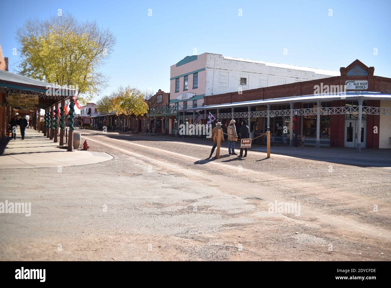 Tombstone, Arizona. U.S.A. 12/15/2020. Allen Street. Tombstone’s main ...