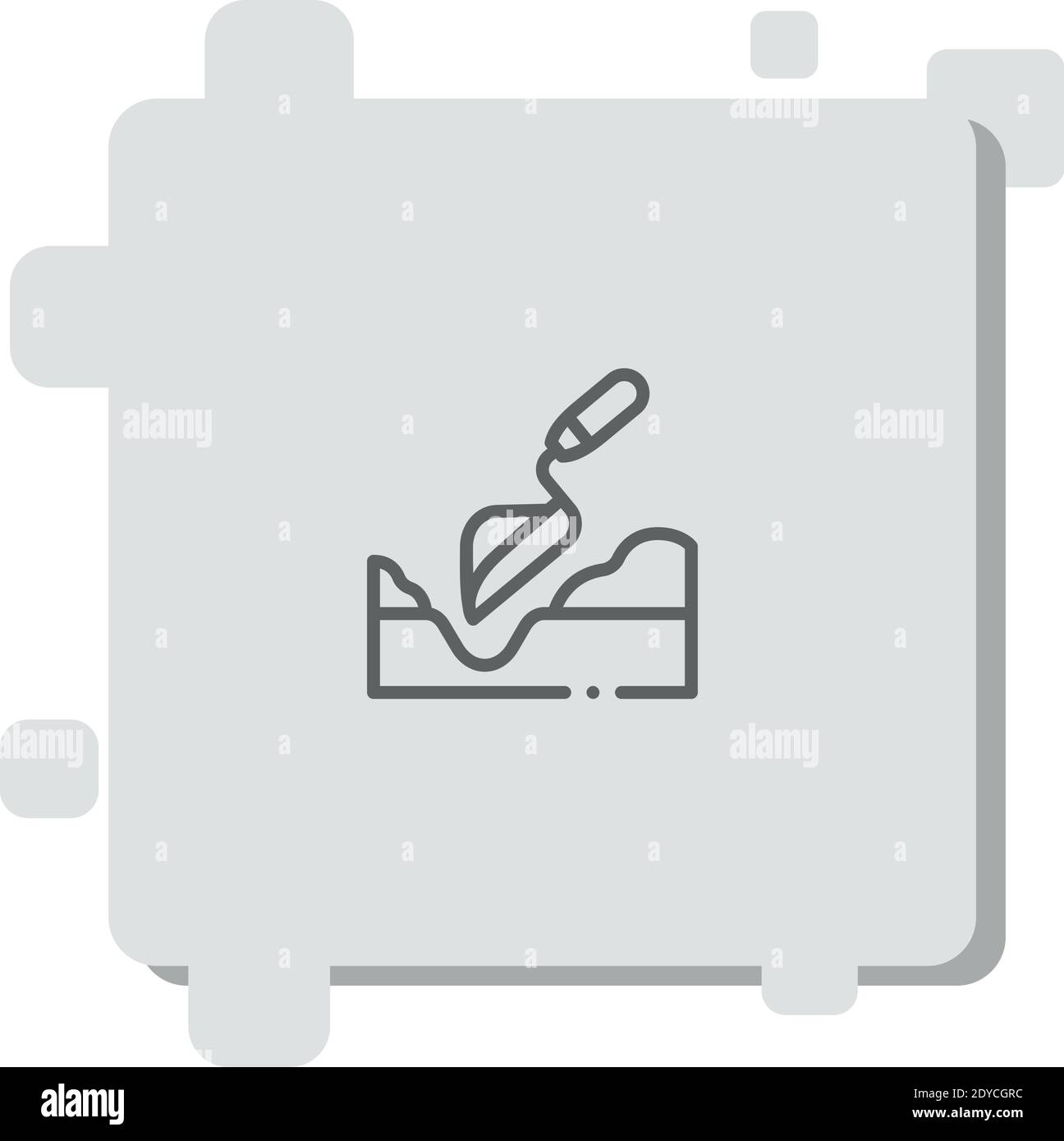 dig vector icon modern simple vector illustration Stock Vector Image ...