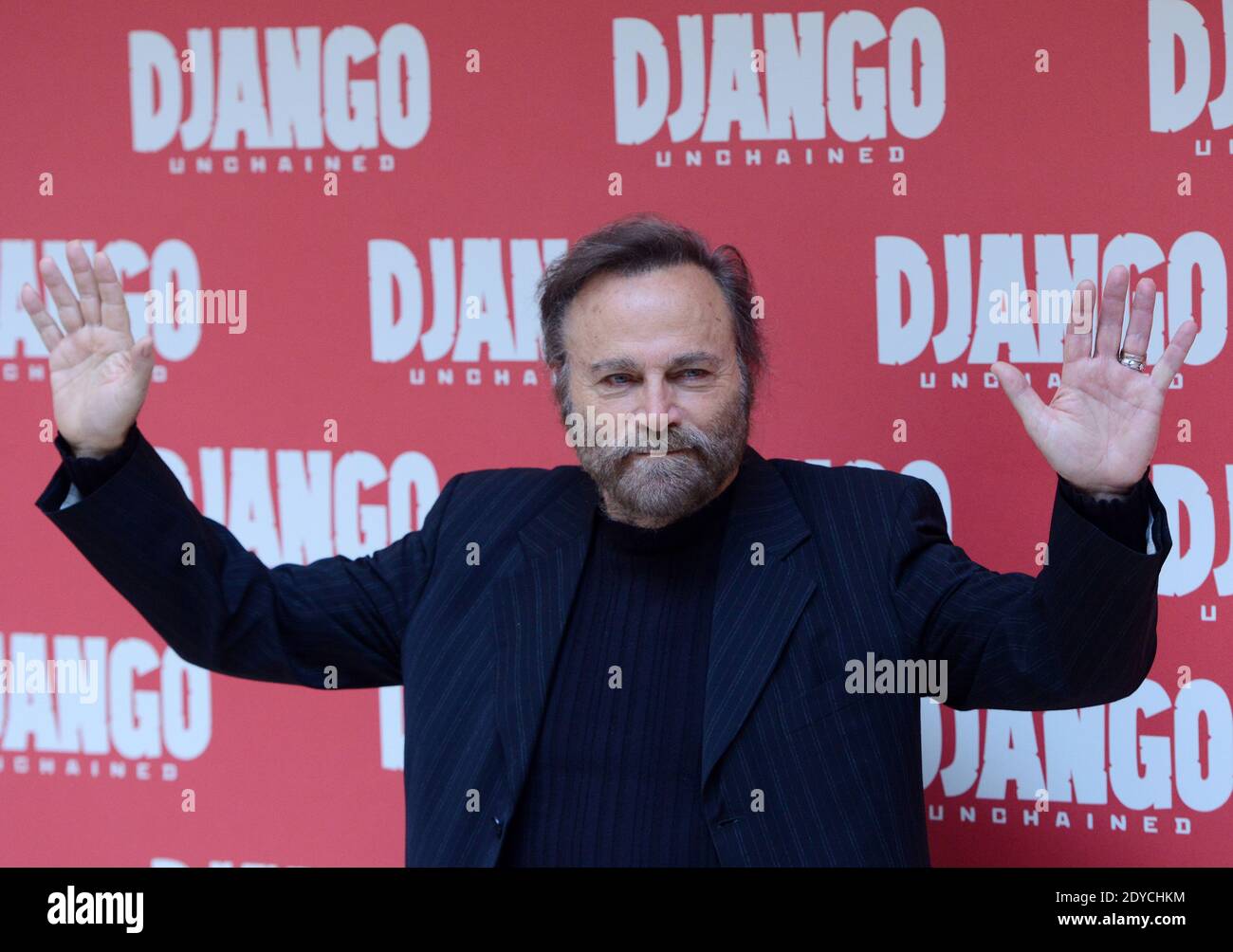 Actor Franco Nero attends the 'Django Unchained' photocall on January 4 ...