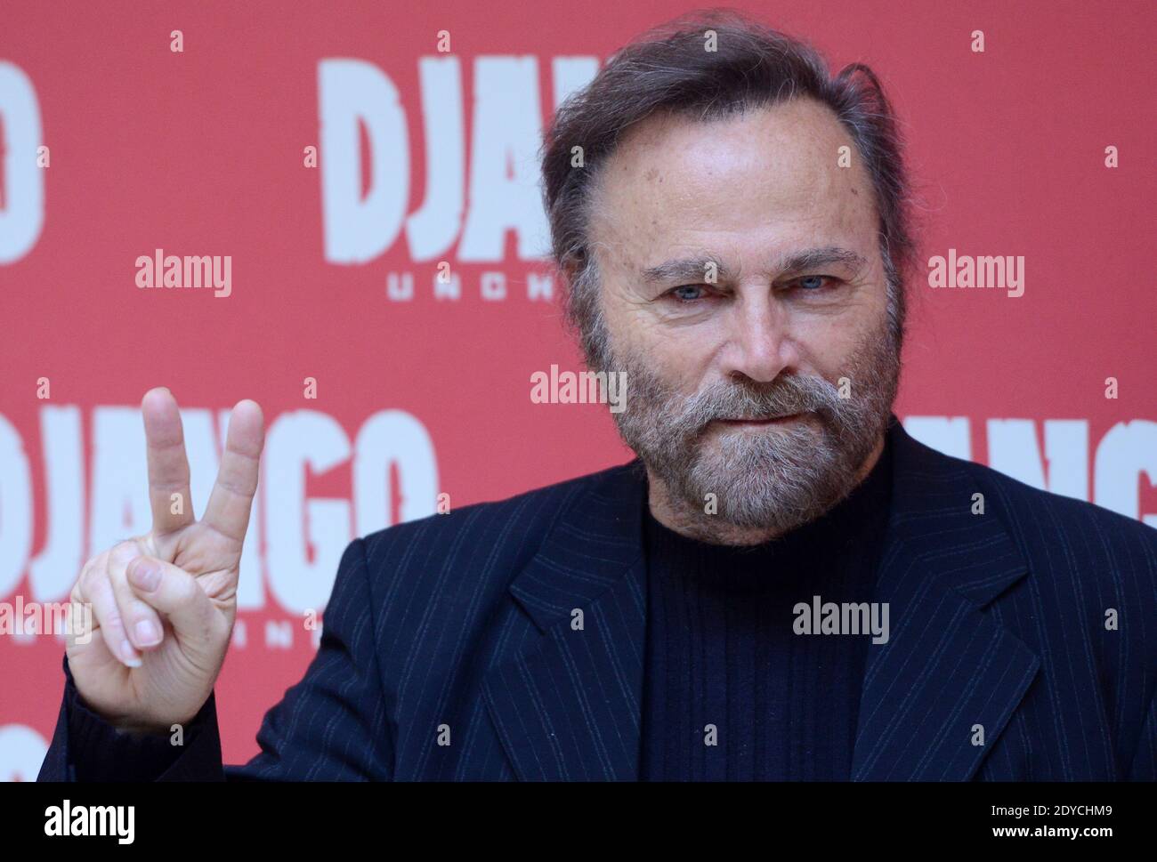 Actor Franco Nero attends the 'Django Unchained' photocall on January 4 ...