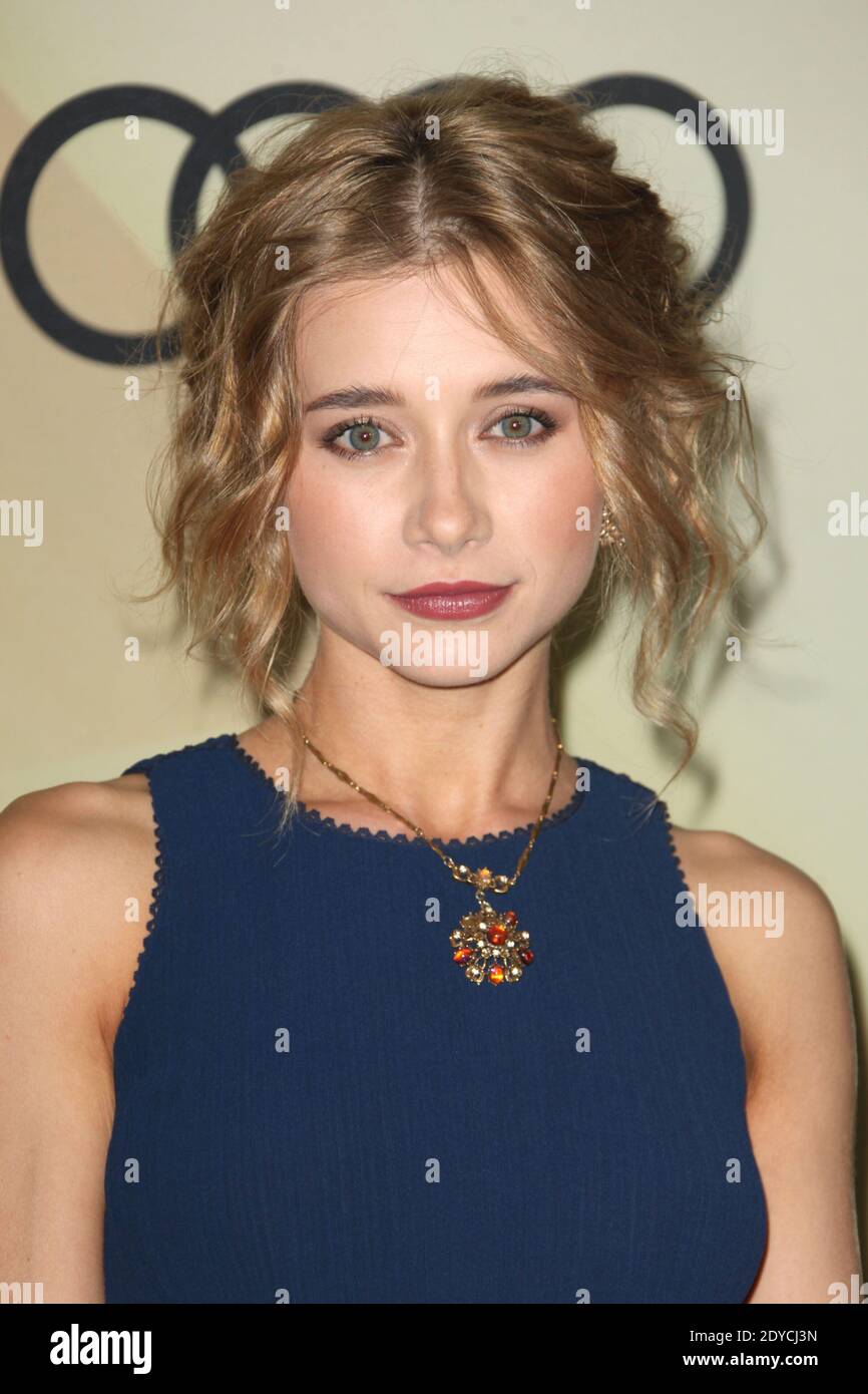 Olesya Rulin arriving at the 'Audi Pre-Golden Globes Party' in West ...